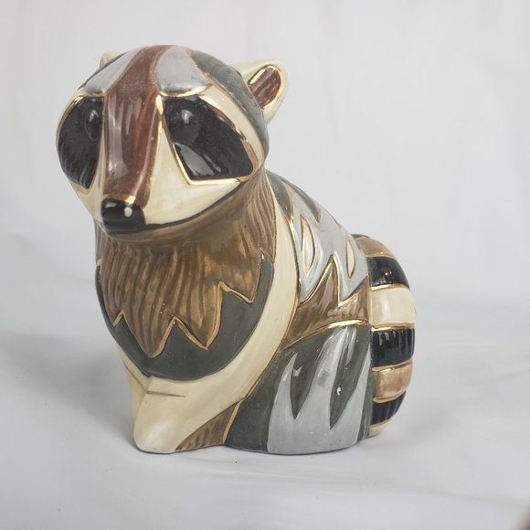 Popular Creations | Accents | Popular Creations Vtg Ceramic Raccoon ...